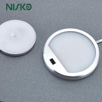 China DC 12V 3W Dimmable Motion Sensor Round Down Cabinet Light Ceiling Dome Lamp for sale