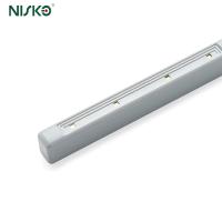 China Dimmable Motion Sensor Drawer Light Silver Cabinet Closet Lamp 3000K USB Rechargeable IP44 for sale