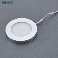 China 12V DC Circular Recessed Ceiling Panel Light Ultra-Thin Dimmable LED Cabinet Led Light for sale