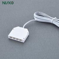 China Mini DuPont AMP Splitter Junction Box DC 12V 24V 4 Way 6 Way LED Strip Light Connector for sale