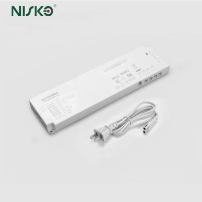 China 100W 60W 12V DC Multi-port LED Power Supply for Wardrobe Lighting Transformer for sale