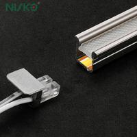 China Customized LED Cabinet Light Strip Aluminum Profile Linear Bar 12V 24V for Kitchen Wardrobe Drawer for sale