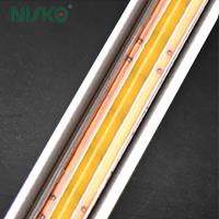 China Ultra-Narrow DC 12V Recessed LED Cabinet Light 6.2mm Aluminum Profile Closet Strip for sale