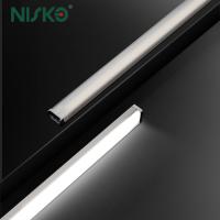 China Ultra-Narrow DC 12V Recessed LED Cabinet Light 6.2mm Aluminum Profile Closet Strip for sale
