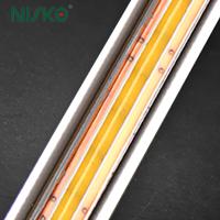 China Recessed LED Light Bar 6.6mm Ultra Slim Aluminum Profile 12V for Kitchen Cabinets Closet for sale