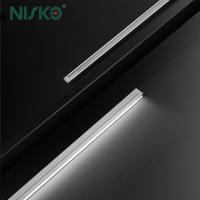 China Recessed LED Light Bar 6.6mm Ultra Slim Aluminum Profile 12V for Kitchen Cabinets Closet for sale