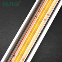 China Mini Ultra-thin 8.8mm Aluminum LED Strip Light Bar for Closet Shelf Panel Indoor Lighting 12V for sale