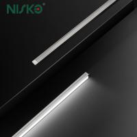 China Mini Ultra-thin 8.8mm Aluminum LED Strip Light Bar for Closet Shelf Panel Indoor Lighting 12V for sale