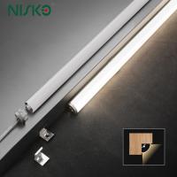 China Customized Aluminum LED Strip Light Recessed Slim Bar Light 9.8mm Height 12V for Shelves for sale
