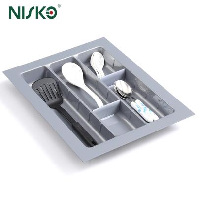 China Kitchen Cutlery Storage Rack Tableware Tray for Knife Spoon Fork Utensil Accessories for sale