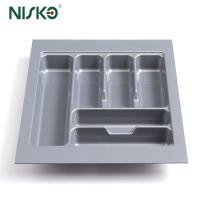 China Kitchen Cutlery Tray Storage Box Flatware Tray Utensil Silverware Storage Organizer for sale