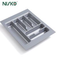 China Kitchen Cutlery Tray Storage Box Flatware Tray Utensil Silverware Storage Organizer for sale