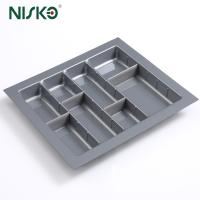 China Flatware Tray Cultery Silverware Storage Organizer Kitchen Accessories Storage Solutions for sale
