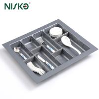 China Flatware Tray Cultery Silverware Storage Organizer Kitchen Accessories Storage Solutions for sale