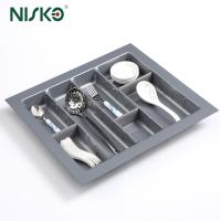 China Flatware Tray Cultery Silverware Storage Organizer Kitchen Accessories Storage Solutions for sale
