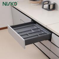 China Flatware Tray Cultery Silverware Storage Organizer Kitchen Accessories Storage Solutions for sale