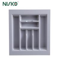 China Utensil Tray Organizer Kitchen Cutlery Drawer Tray Kitchen Silverware Storage Solution for sale