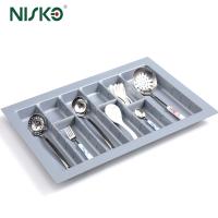 China Kitchen Flatware Tray Cutlery Utensil Insert Drawer For Soft Close Universal Box for sale