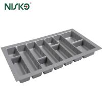 China Utensil Flatware Tray Cutlery Tray Storage Insert Box Kitchen Accessory Storage Organizer for sale