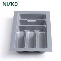 China Kitchen Flatware Tray Cutlery Insert Drawer Utensil Silverware Storage Organizer for sale
