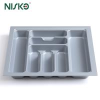 China Kitchen Sliverware Tray Storage Organizer Utensil Drawer Insert Kitchen Accessories for sale