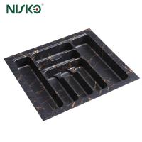 China Kitchen Sliverware Tray Storage Organizer Utensil Drawer Insert Kitchen Accessories for sale