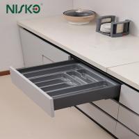 China Kitchen Sliverware Tray Storage Organizer Utensil Drawer Insert Kitchen Accessories for sale