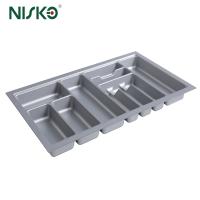 China NISKO 10-Compartment Cutlery Tray Drawer Insert for Forks Chopsticks Spoons Knives 40-60cm for sale