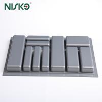 China NISKO 10-Compartment Cutlery Tray Drawer Insert for Forks Chopsticks Spoons Knives 40-60cm for sale