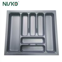 China Flatware Tray Sliverware Storage Box Cutlery Drawer Insert Kitchen Storage Solutions for sale