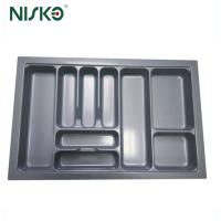 China Flatware Tray Sliverware Storage Box Cutlery Drawer Insert Kitchen Storage Solutions for sale