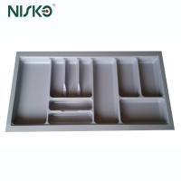 China Flatware Tray Sliverware Storage Box Cutlery Drawer Insert Kitchen Storage Solutions for sale