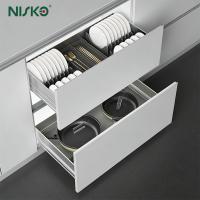 China Multipurpose Pull out Basket Cabinet Drawer Cutlery Tray Drawer Organizer for sale