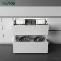 China Multipurpose Pull out Basket Cabinet Drawer Cutlery Tray Drawer Organizer for sale