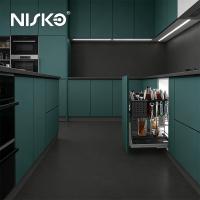 China NISKO Multi Function Pull Out Basket Drawer 600mm Cutlery Spice Bottle Storage for sale