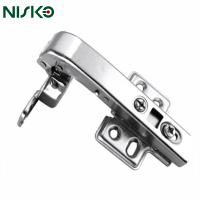 China AY04 165° Soft Close Cabinet Hinge Nickel Plated Non Soft Iron Hinge for Kitchen & Furniture Cabinets Heavy Duty Quiet Closing Hardware for sale