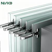 China NISKO Full Overlay Clip On Soft Close Cabinet Door Hinge with Titanium Plating Finish for sale