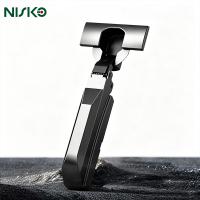 China NISKO Full Overlay Clip On Soft Close Cabinet Door Hinge with Titanium Plating Finish for sale