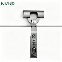 China NISKO Full Overlay Clip On Soft Close Cabinet Door Hinge with Titanium Plating Finish for sale