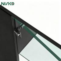 China NISKO Full Overlay Clip On Soft Close Cabinet Door Hinge with Titanium Plating Finish for sale