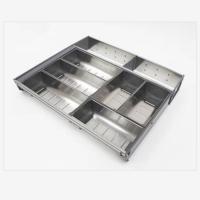 China NISKO SUS304 Stainless Steel Adjustable Kitchen Drawer Cutlery Tray for sale