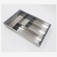 China NISKO SUS304 Stainless Steel Adjustable Kitchen Drawer Cutlery Tray for sale