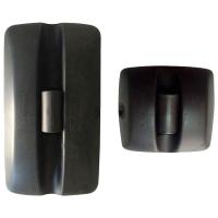 China Foton Aumark Black Plastic Truck Door Mirror Rearview Spare Parts in Truck Parts Category for sale