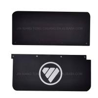 China Foton Aumark Truck Wheel Block Mud Plate Plastic Truck Fenders/Mud Flaps with Logo for sale