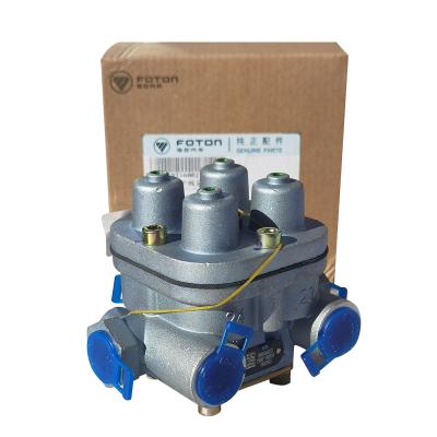 China Four-Circuit Protection Valve 1106935600222 for Foton Aumark Original Car Truck Parts for sale