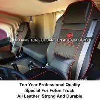 China Medium Heavy Duty Truck Series Full Leather Waterproof Cab Seat Cover for Foton Aumark for sale