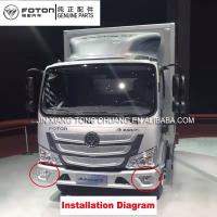 China OE No. L1364020100A0 Online Foton Aumark Truck Parts S1 S3 Anti Bumper Fog Light Assembly for sale