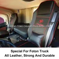 China Waterproof and Stain Resistant Full Leather Hub Cab Seat Cover for Foton Aumark Truck for sale