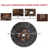 China Made in Foton Aumark Truck Series Full Truck Models CTX Clutch Plate Original Parts for sale