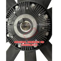 China 2022 Foton Aumark Truck Parts Silicone Oil Clutch Engine Cooling Fan for AOLING Truck for sale